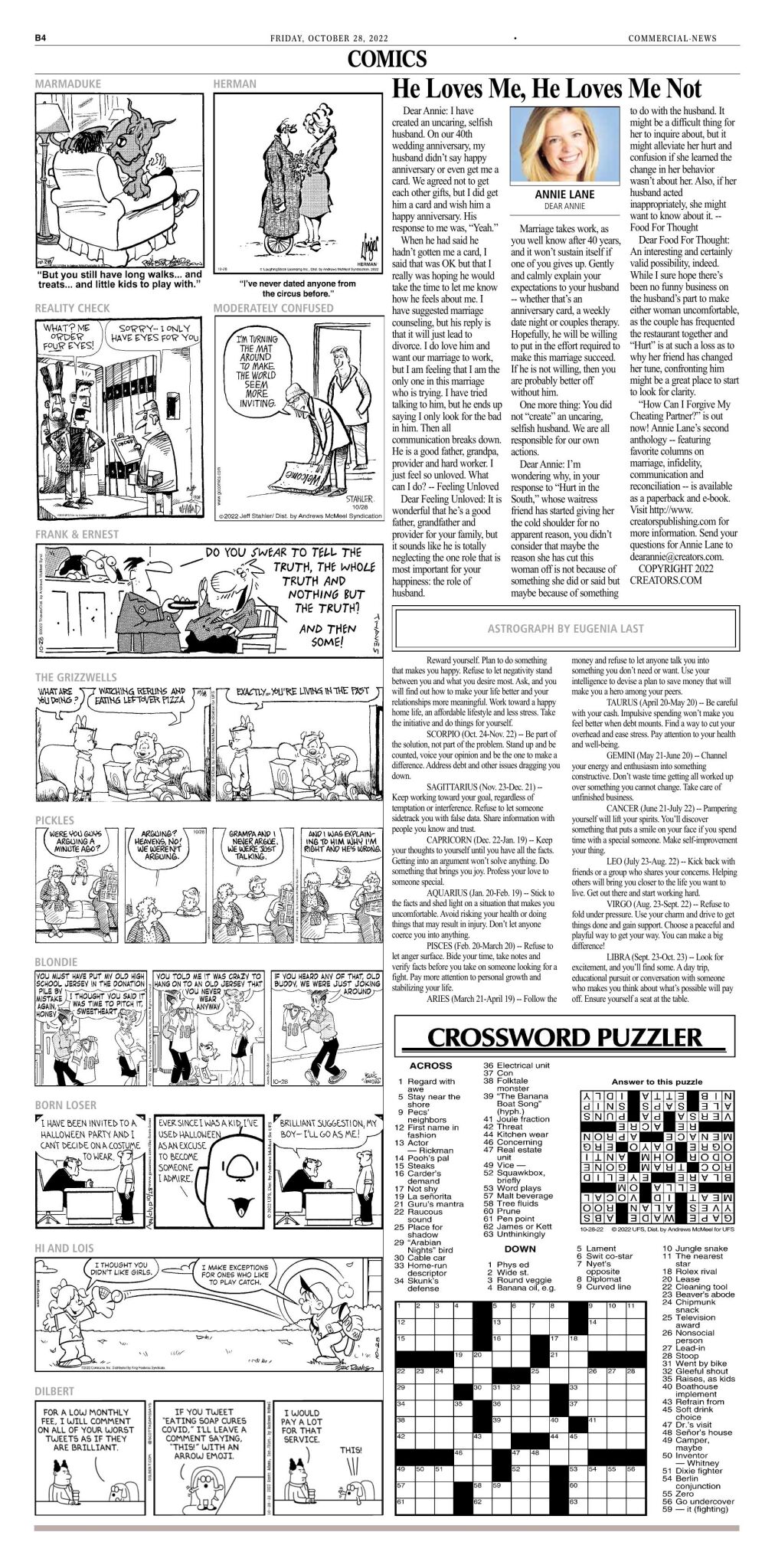 Comics 102822 | | commercial-news.com