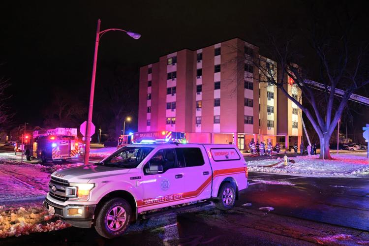 Residents evacuated in Churchill Tower fire | News | commercial-news.com