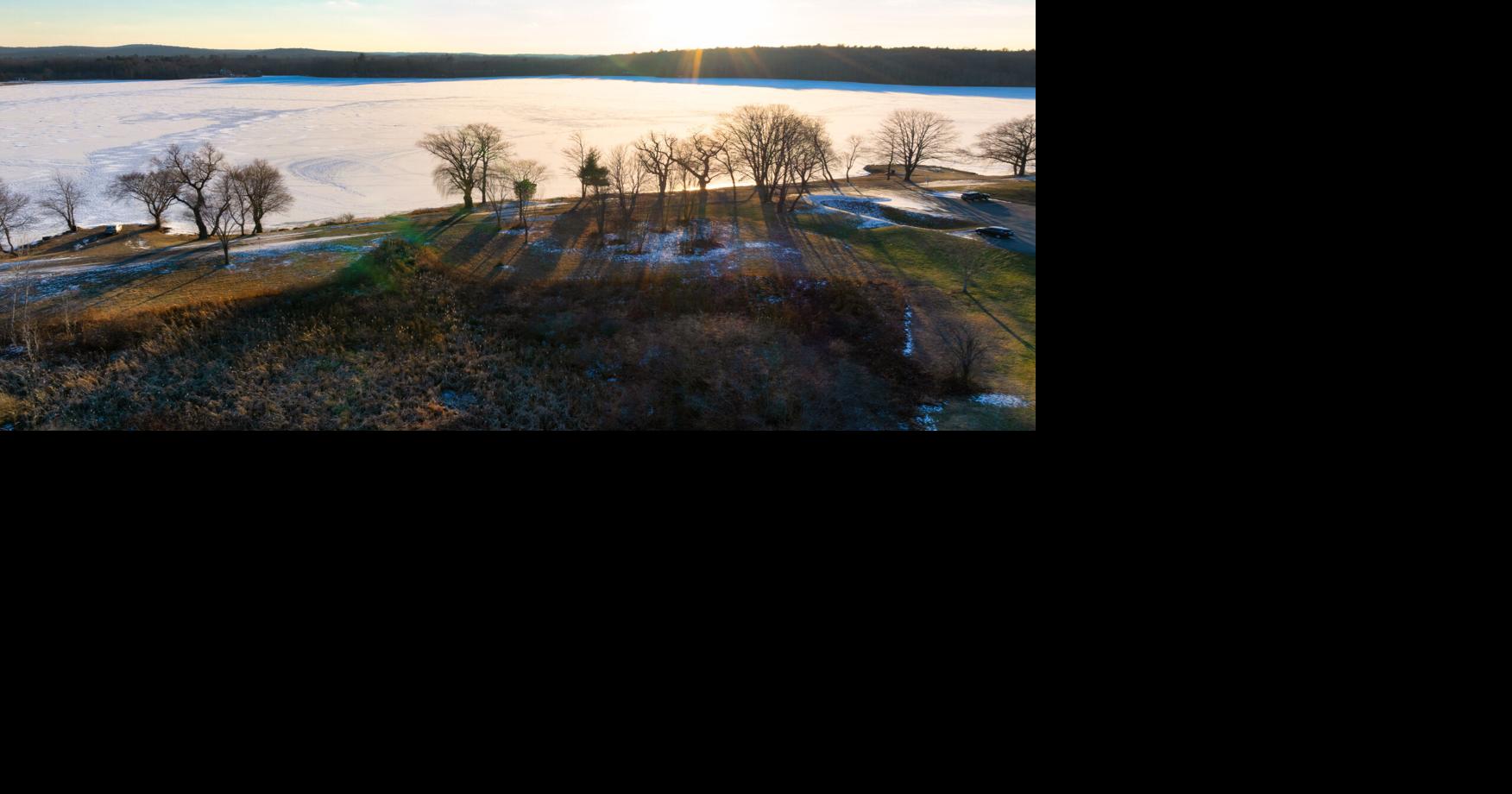 Snow over Lake Chauncy | Westborough | communityadvocate.com