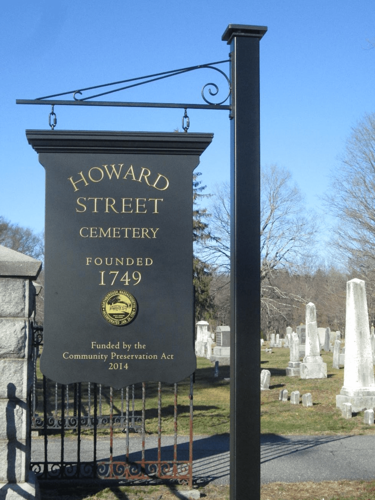 Historic signs installed to recognize three Northborough cemeteries ...
