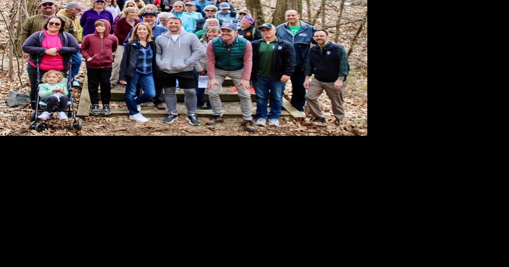 Mayor joins state officials in trail walk at Ghiloni Park | Marlborough ...