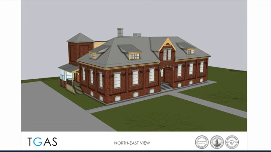 Renderings of dispatch center at the Harvey Building revealed | Local ...