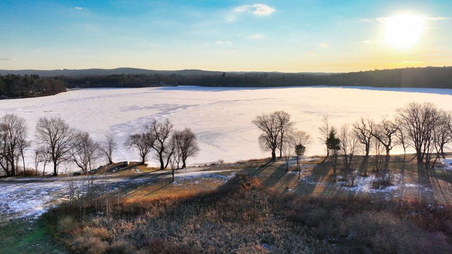Snow over Lake Chauncy | Westborough | communityadvocate.com