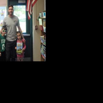 Marine surprises siblings at their school | Shrewsbury ...