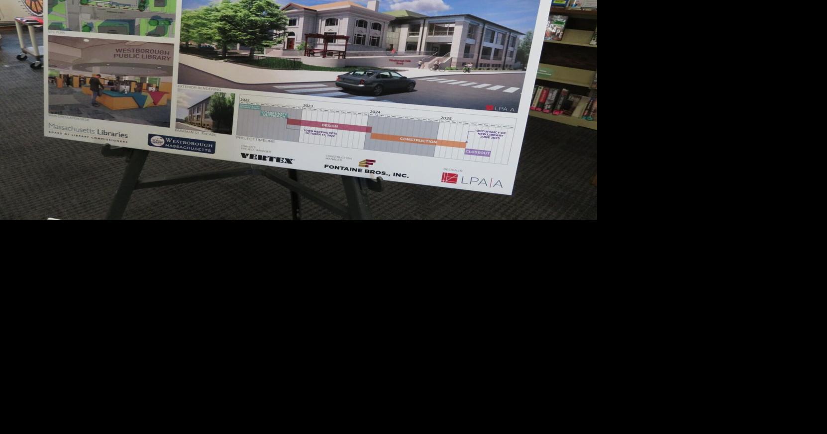 Westborough library project price tag approaches $37 million | Local ...