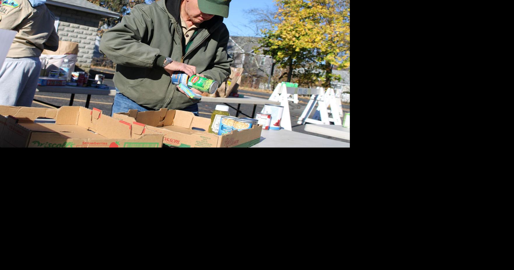 Local Scouts help fill food pantry shelves | Northborough ...
