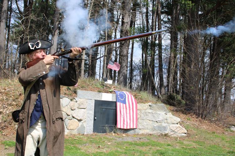 Musket salute honors Revolutionary War veteran | Marlborough ...
