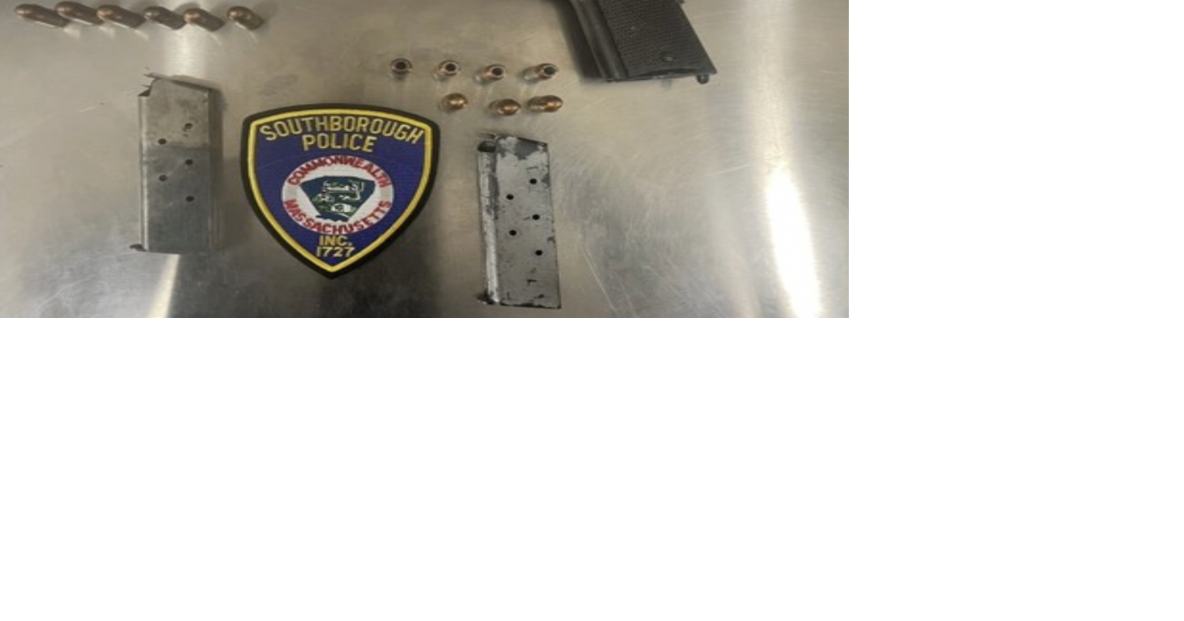 Loaded handgun, 115 unmarked pills found after Southborough traffic ...