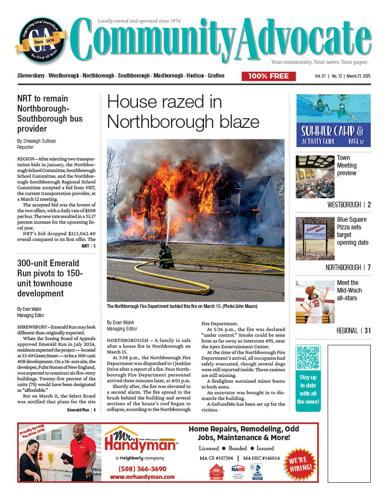 March 21, 2025 -- Community Advocate | Print Edition ...