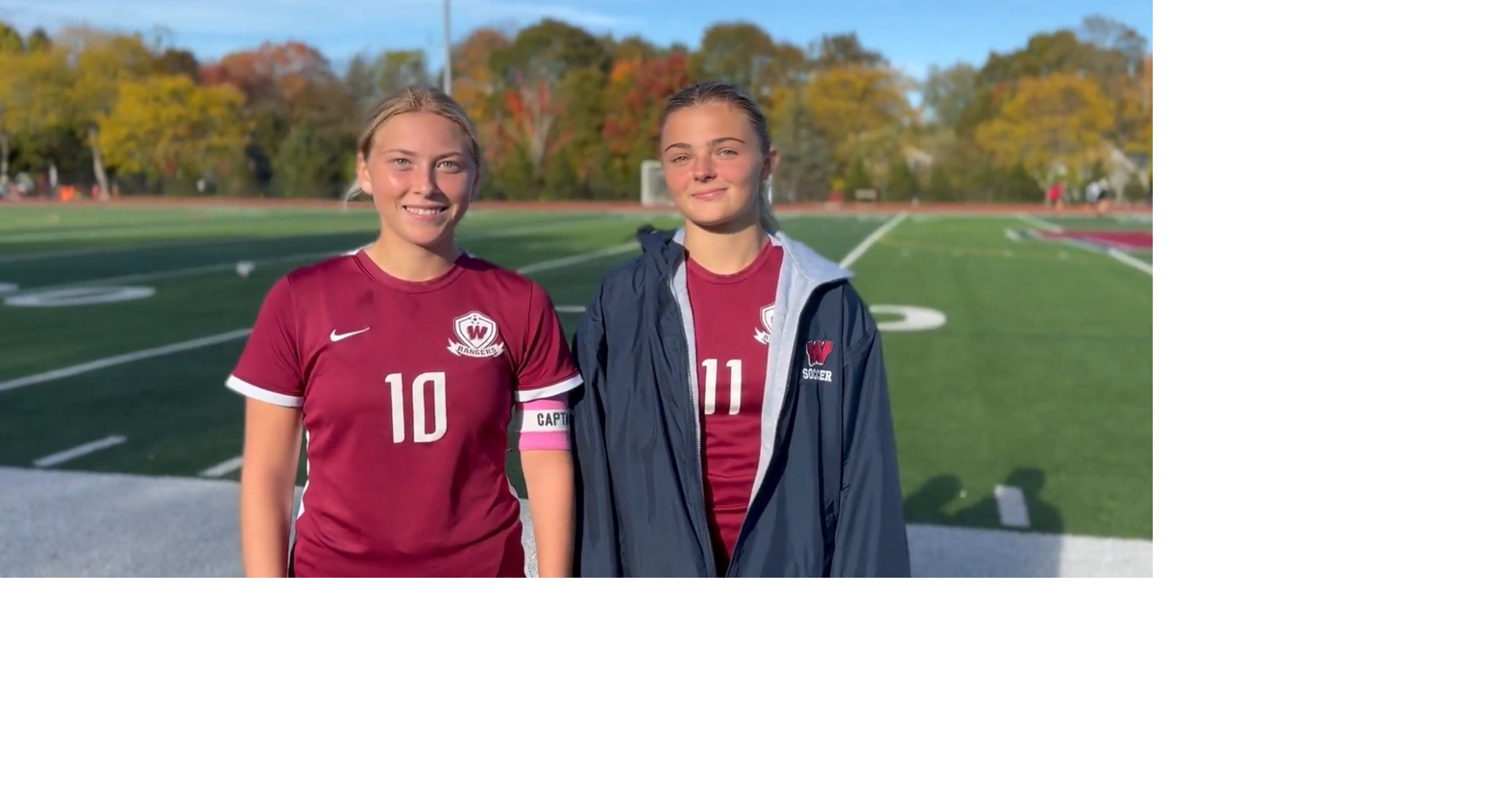 Queenan and Klein Talk Team Chemistry After Scoring Two Hat Tricks ...