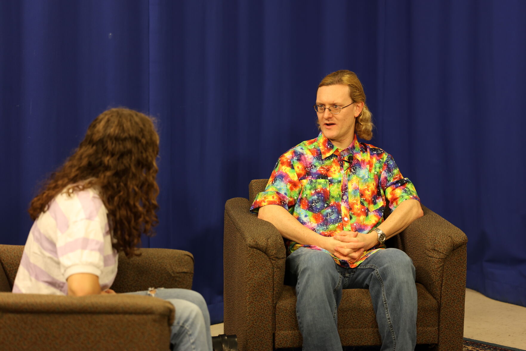 James B. Jones, of 'Love on the Spectrum' Netflix fame, visits ...
