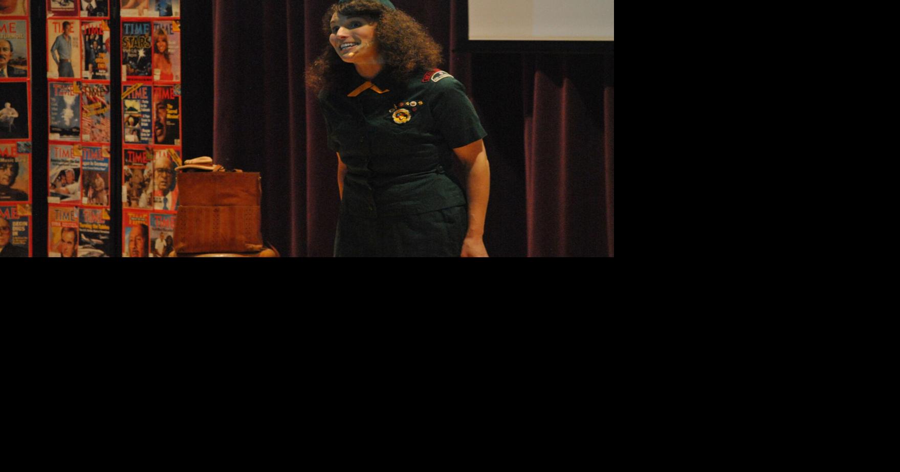 Mill Pond Elementary School students view living history performance ...