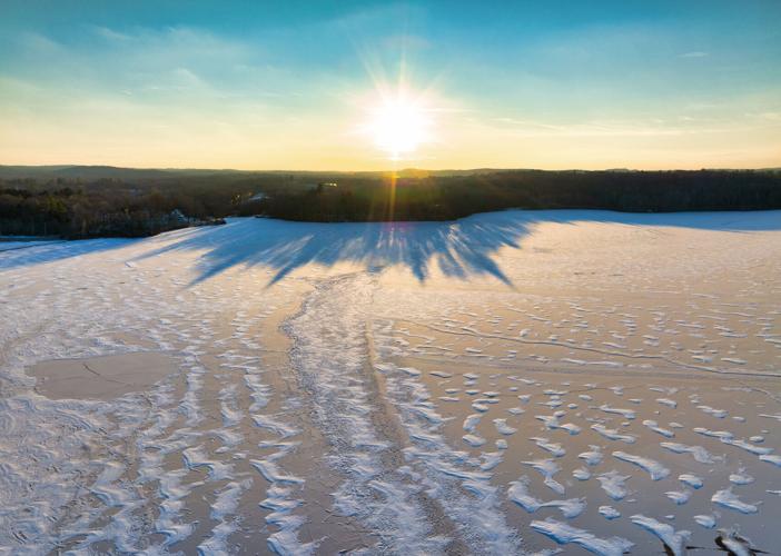 PHOTOS: Ice blankets Lake Chauncy | Westborough | communityadvocate.com