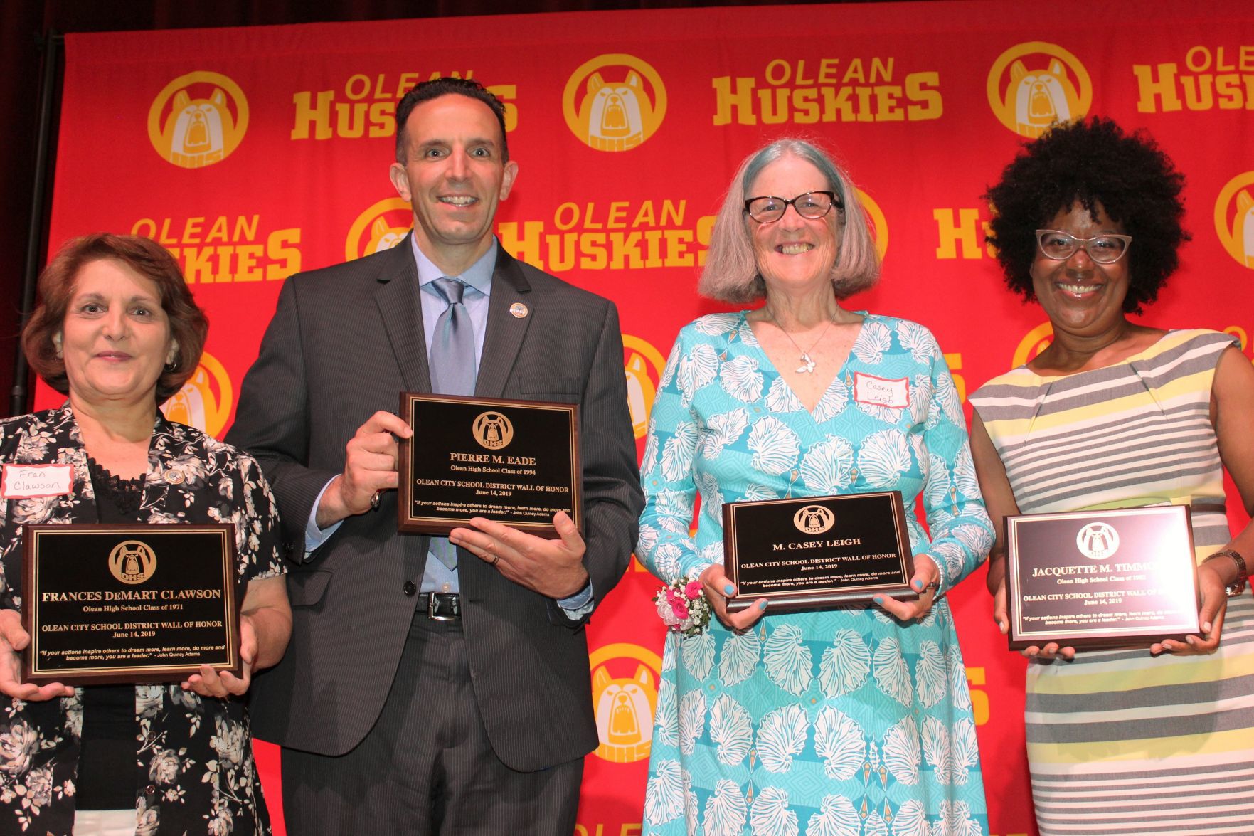 State & Union: Latest additions to Olean school district's Wall of Fame ...