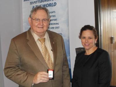 Bradford airport authority honors DeMott for his service | News ...
