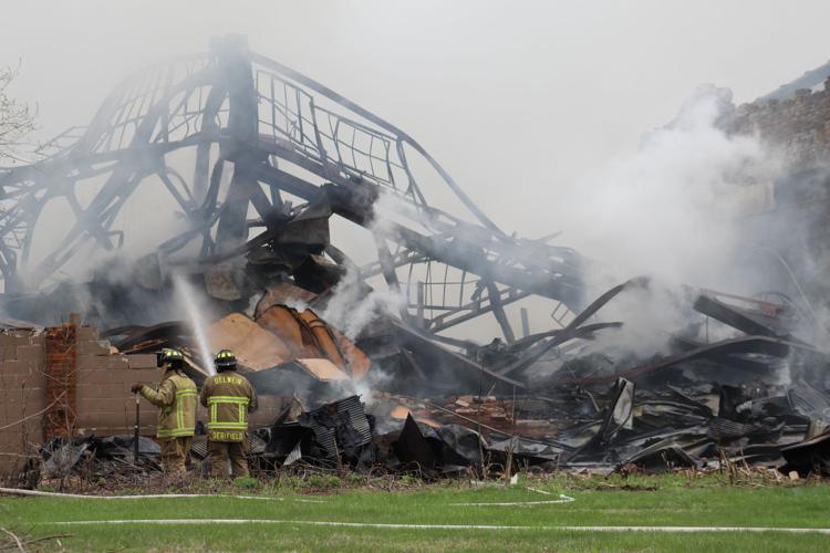 Fire destroys storage building in Oelwein | Oelwein Daily Register ...