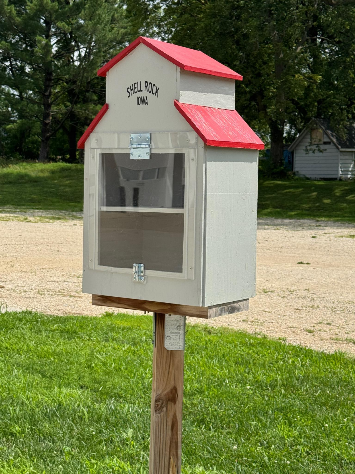 In honor of the Shell Rock Mill: Mini-Library Shell Rock Mills | News ...