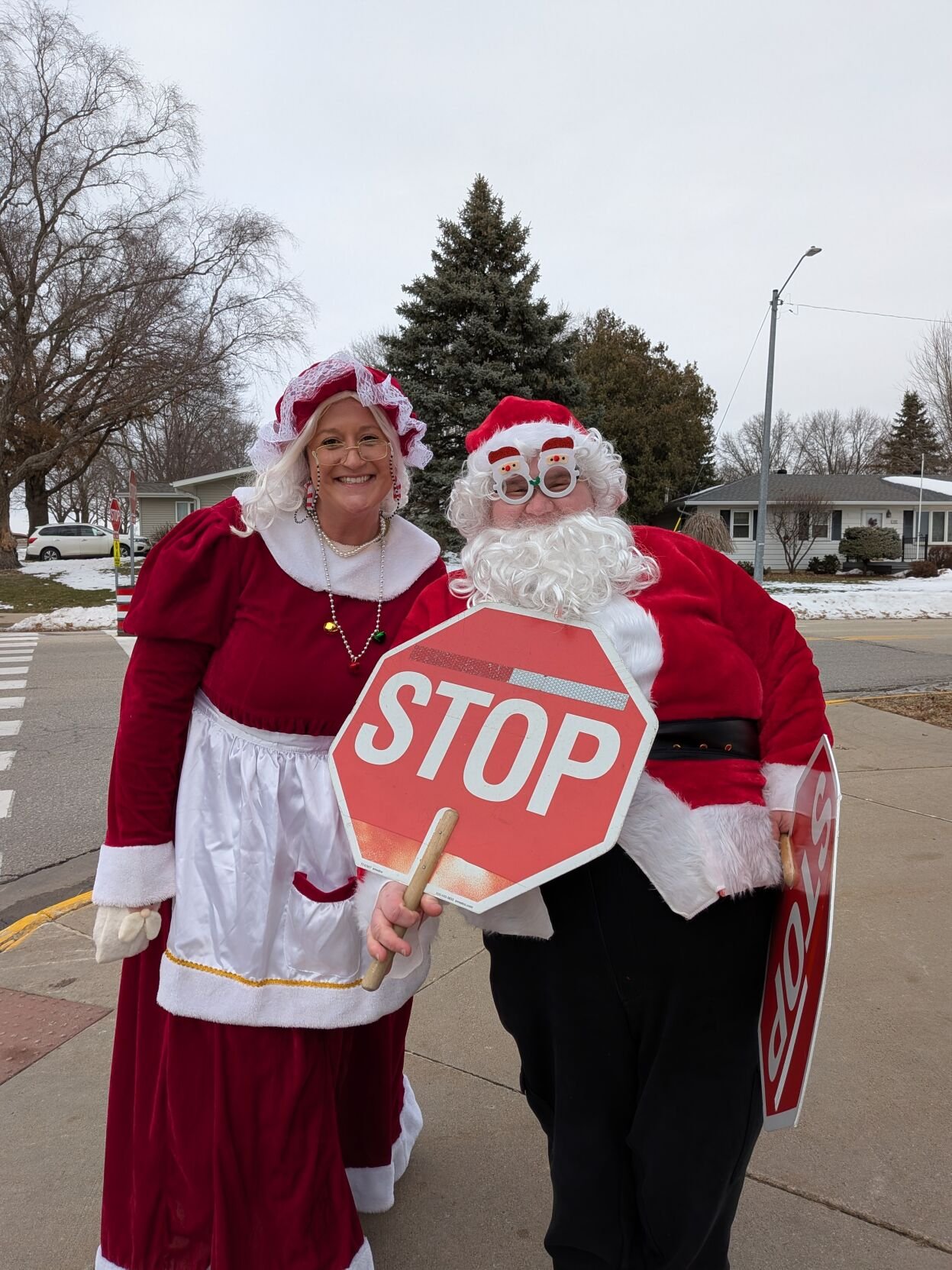 Celebrities perform crossing guard duties | Local ...