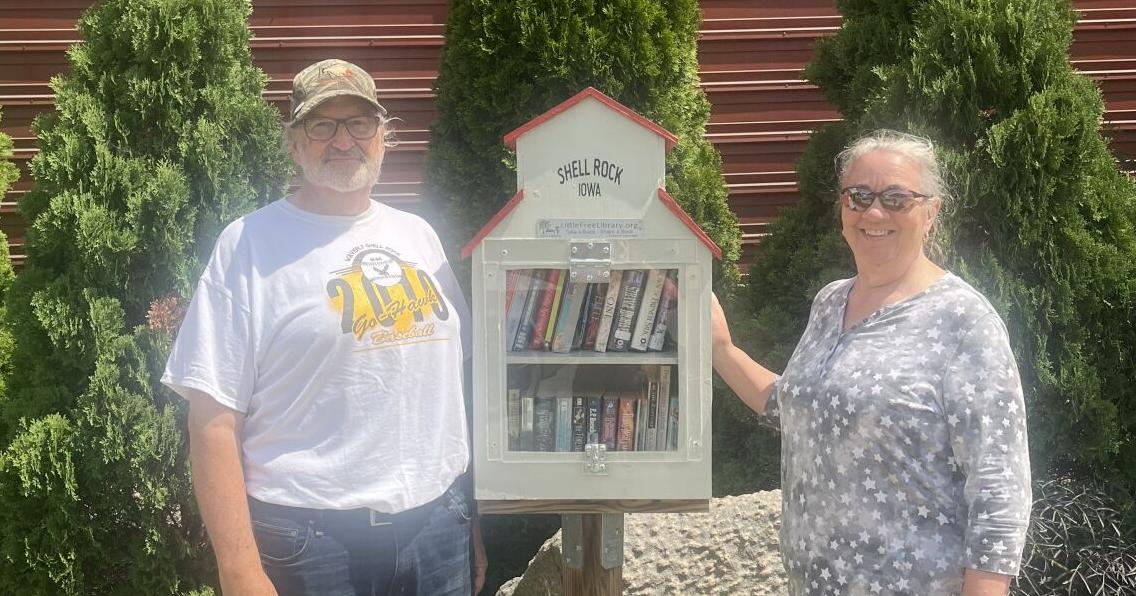 In honor of the Shell Rock Mill: Mini-Library Shell Rock Mills | News ...