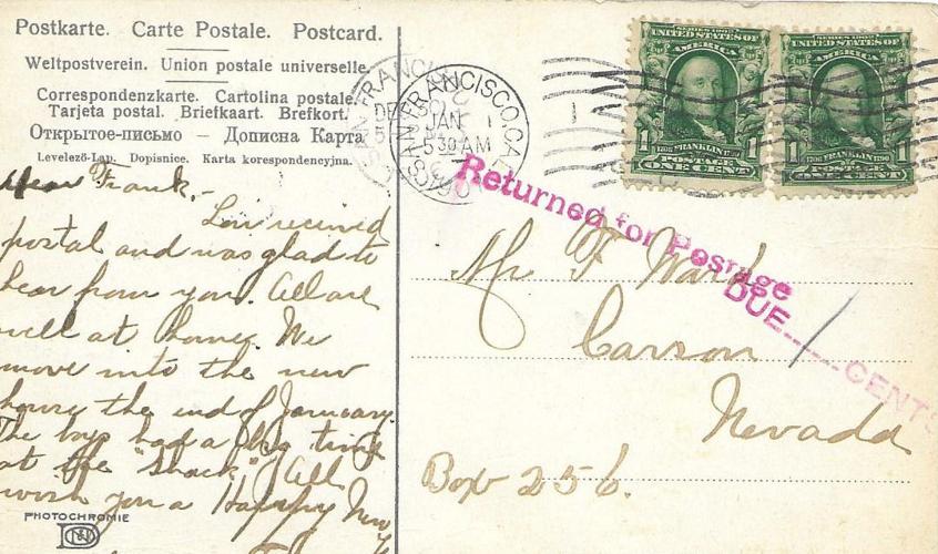 divided back postcards