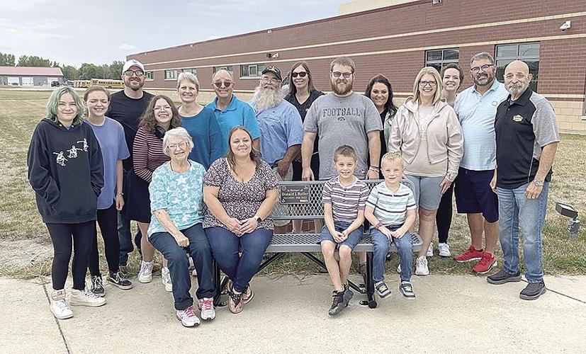 Bench Named after Donald Butler at Independence Jr/Sr High School ...