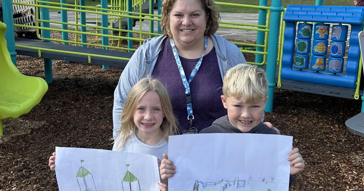 Student designs inspire new playground at Shell Rock Elementary | Local ...