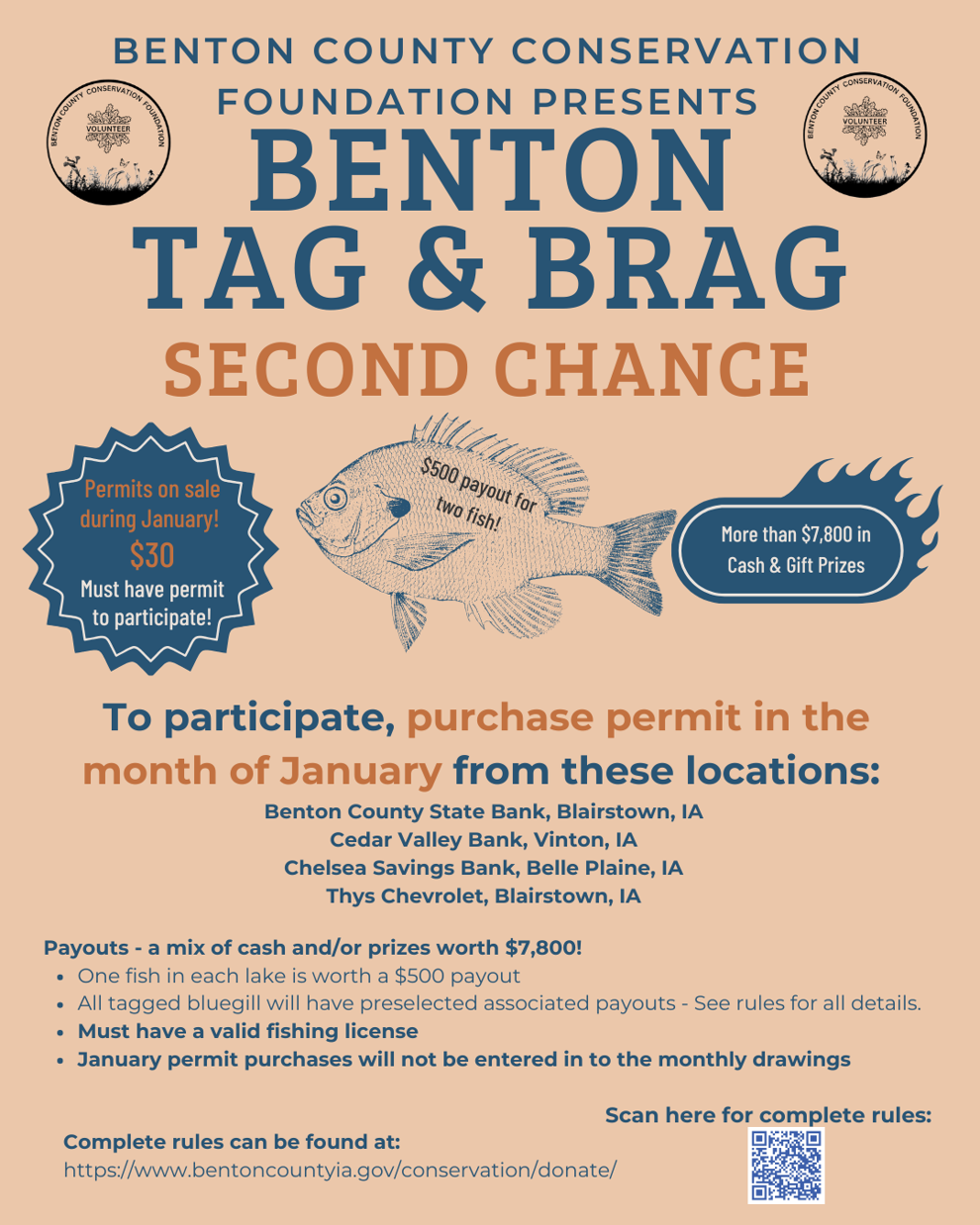 Benton County Conservation Foundation Announces Second Permit Sales ...