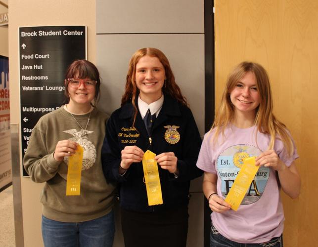 V-S FFA Competes in a Bouquet of Contests at District CDE Events ...