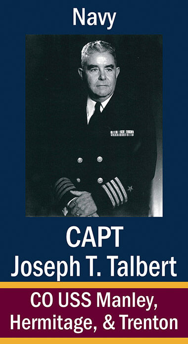 Coronado’s “Avenue Of The Heroes” ... Capt. Joseph T. Talbert, U.S ...