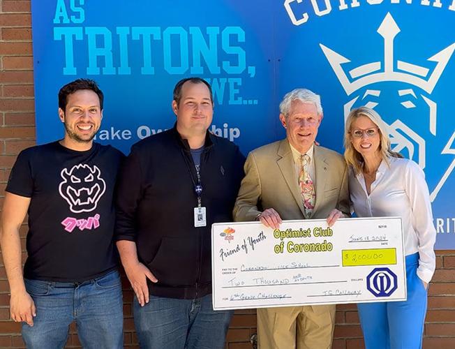Coronado Optimist Club Holds Sixth Grade Optimist Creed Challenge ...