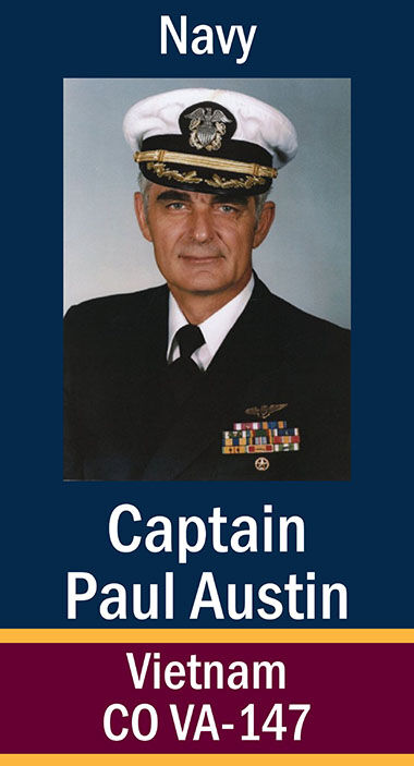 Coronado’s “Avenue Of The Heroes” ... Capt. Paul Austin, US Navy ...
