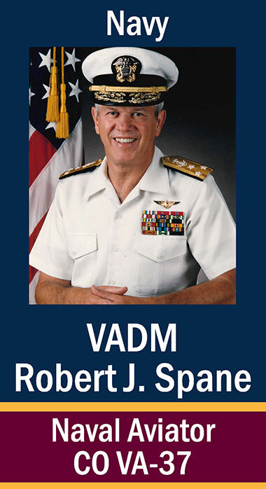 Coronado’s “Avenue Of The Heroes” ... VADM Robert J. Spane, U.S. Navy ...