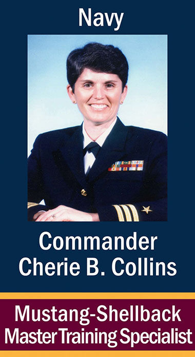 Coronado’s “Avenue Of The Heroes” ... Cdr. Cherie B. Collins, USN ...