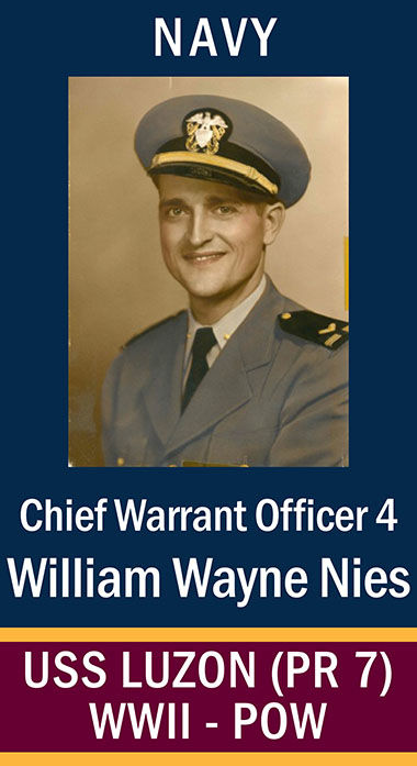 Coronado’s “Avenue Of The Heroes” ... CWO William Wayne Nies, U. S ...