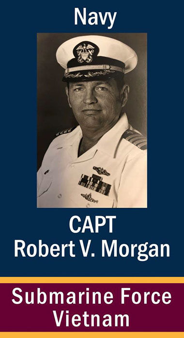 Coronado’s “Avenue Of The Heroes” ... Capt. Robert V. Morgan, US Navy ...