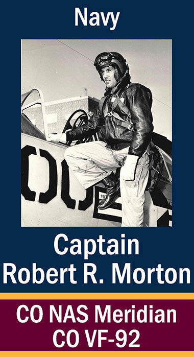 Coronado’s “Avenue Of The Heroes” ... Captain Robert R. Morton, US Navy ...