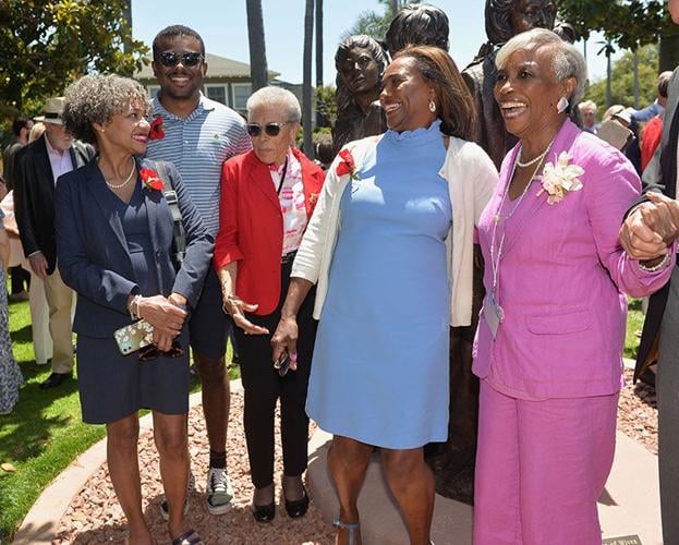League of Wives Memorial Statue Unveiled In Ceremony Held At Coronado’s ...