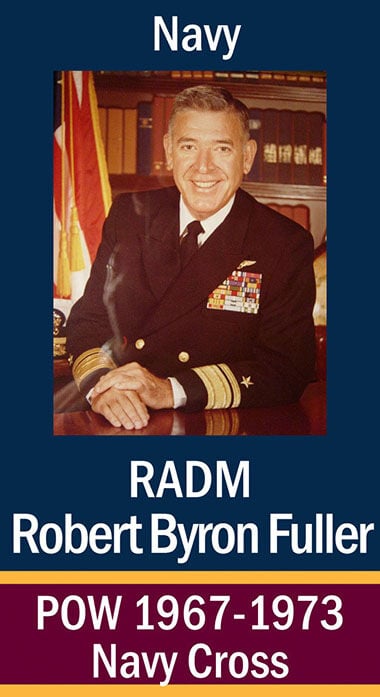 Coronado’s “Avenue Of The Heroes” ... RADM. Robert Byron Fuller, USN ...