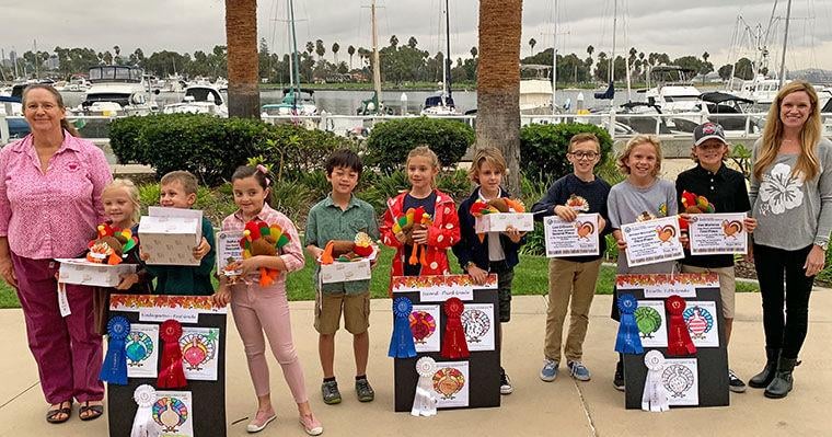 2019 Turkey Coloring Contest Winners Announced | Coronado City News ...