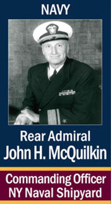 Coronado’s “Avenue Of The Heroes” ... Rear Admiral John Howard ...