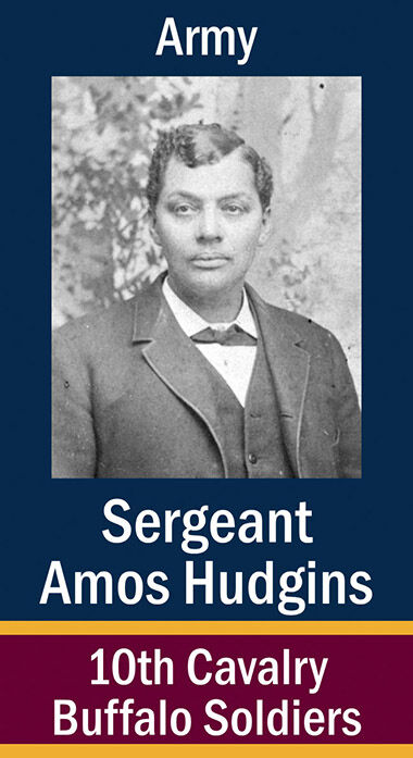 Coronado’s “Avenue Of The Heroes” ... Sergeant Amos Hudgins, U.S. Army ...