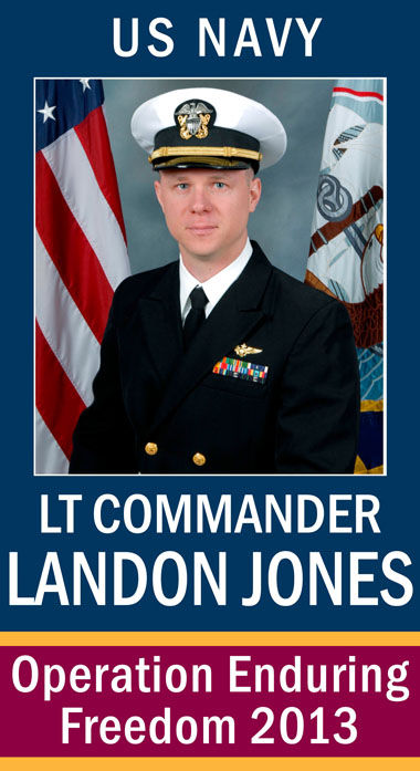 Coronado’s Hometown Heroes ... Lieutenant Commander Landon Jones, USN ...