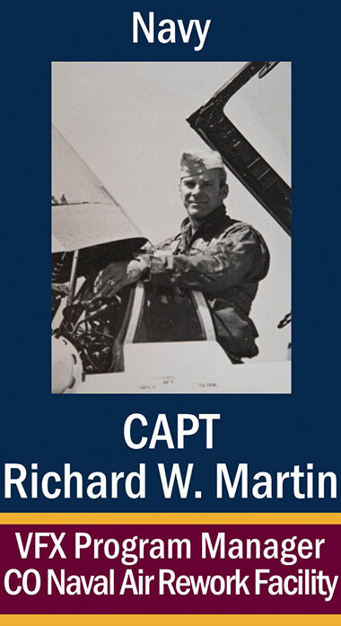 Coronado’s “Avenue Of The Heroes” ... Capt. Richard W. Martin, U.S ...