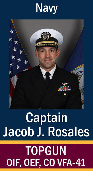 Coronado’s “Avenue Of The Heroes” ... Capt. Jacob “John” Rosales, U.S ...