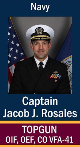 Coronado’s “Avenue Of The Heroes” ... Capt. Jacob “John” Rosales, U.S ...