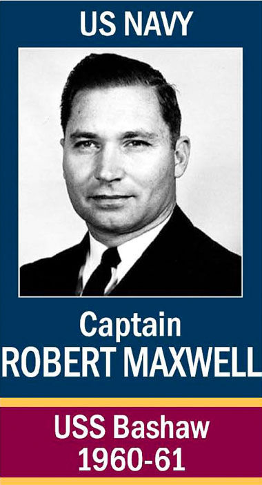 Coronado’s “Avenue Of The Heroes” ... Capt. Robert A. Maxwell, USN ...
