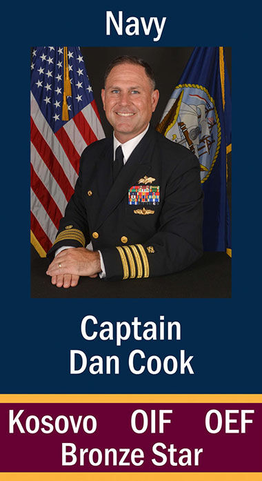 Coronado’s “Avenue Of The Heroes” ... Capt. Dan Cook, USN | Coronado City News | coronadonewsca.com