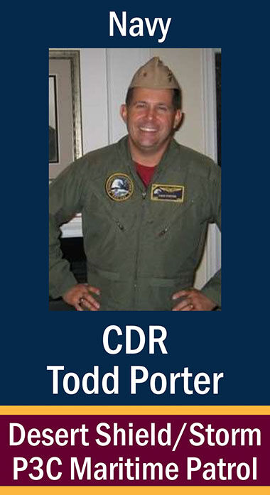 Coronado’s “Avenue Of The Heroes” ... Cdr. Todd A Porter, USN ...