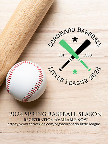 Little League Spring Baseball Registration | Coronado Island News ...