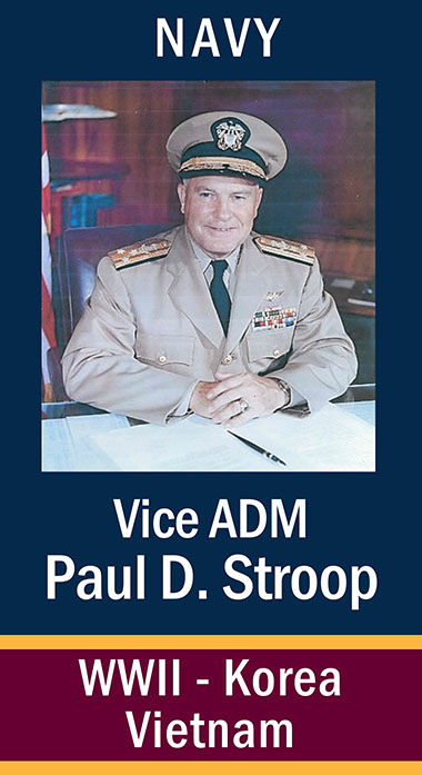 Coronado’s “Avenue Of The Heroes” ... VAdm Paul D. Stroop, U. S. Navy (ret) | Coronado City News ...